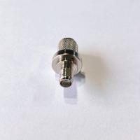 China ODM SMA Female Crimp Connector with Nickel-plated Brass and PTFE Insulator for DC-6GHz RF Coaxial Applications for sale