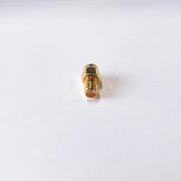 China Gold Plated Brass SMA Reverse Polarity Adapter 6GHz SMA Male To Female Adapter RPSMA / SMA-JK for sale