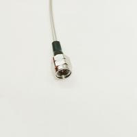 China 2.92mm RF Coax Cable Assemblies Gold Plated Brass With RG405 Coaxial Cable DC-40G for sale