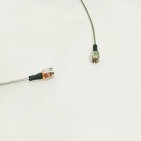 China 2.92mm RF Coax Cable Assemblies Gold Plated Brass With RG405 Coaxial Cable DC-40G for sale