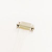 China 1.27mm Pitch Metal Body Micro-D Connector with 9-144 Pins for High-Density Applications for sale