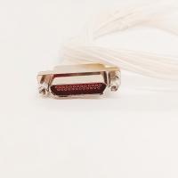 China 1.27mm Pitch Metal Body Micro-D Connector with 9-144 Pins for High-Density Applications for sale