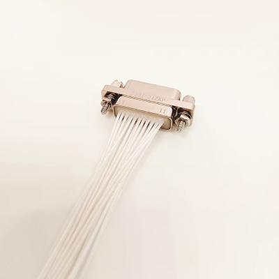 China 9-144 Pin Metal Body High Temperature Resistance Micro-D Connector J30J Miniature Jack Female Connector for sale