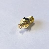 China Communication RF Adapter High Stability SMA Female To MCX Male Adapter SMA / MCX-KJ for sale
