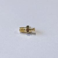 China Communication RF Adapter High Stability SMA Female To MCX Male Adapter SMA / MCX-KJ for sale