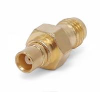 China Female RF Adapter Brass SMA To MCX Adapter 6GHz SMA / MCX-KK for sale