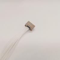 China J63A Series Micro Rectangular Electrical Connector with 0.635mm Spacing and Twisted Wire Elastic Micro-Pin Inserts for Screw and Nut Connection for sale