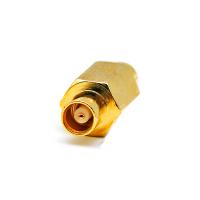 China Brass Radio Frequency Adapter MCX-KK MCX Female To Female Adapter Low Loss for sale