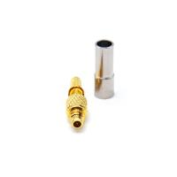 China RF MMCX Male Connector RG316 / RG174 Micro Coaxial Connector MMCX-C-J-1.5 for sale