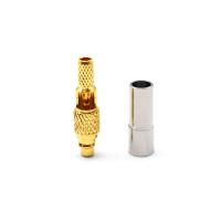 China RF MMCX Male Connector RG316 / RG174 Micro Coaxial Connector MMCX-C-J-1.5 for sale