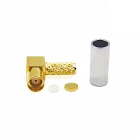 China R/A RF MCX Connectors 50 Ohm MMCX Female Connector DC-6GHz MMCX-C-KW-1.5 for sale