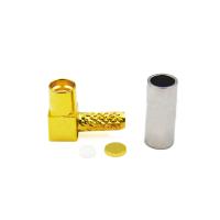 China R/A RF MCX Connectors 50 Ohm MMCX Female Connector DC-6GHz MMCX-C-KW-1.5 for sale