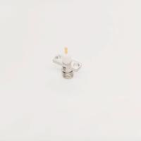 China Female PCB RF Connector DC-18GHz with Gold-plated Brass and PTFE Insulator for High Frequency Applications for sale