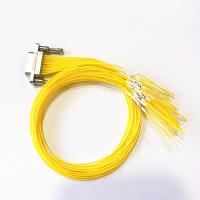 China 25 Pin Metal Body Micro-D Connector with Wide Temperature Range for Industrial Applications for sale