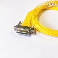 China 25 Pin Metal Body Micro-D Connector with Wide Temperature Range for Industrial Applications for sale