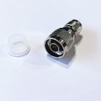 China Small Reflection RF Adapter 6GHz Male To Male Adapter N/RPTNC-JJ for sale