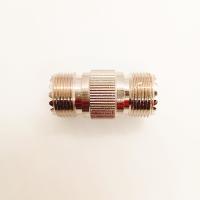 China 1GHz RF Adapter UHF / SL16 / PL259 Female To Female Adapter UHF-KK for sale