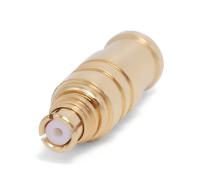 China 18GHz Frequency Range SMP-KB3 Female RF Connector with Gold-plated Brass and PTFE Insulator for 141/RG402 Cables for sale