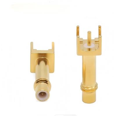 China ODM SMC Male Connector Soldering Type RF PCB Connectors 50 Ohm SMC-JE for sale