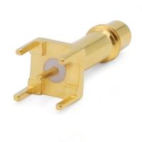 China ODM SMC Male Connector Soldering Type RF PCB Connectors 50 Ohm SMC-JE for sale