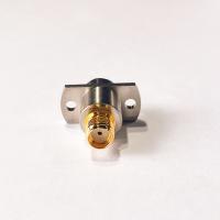 China Brass Radio Frequency Adapters DC-18GHz BMA To SMA Adapter 50 Ohm BMA/SMA-KFK3 for sale