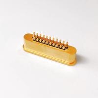 China Glass Sintered Sealed J30J Micro-D Connector with 3A Rated Current for Aeronautics and Astronautics and Aerospace Applications for sale