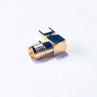 China 50 Ohm SMA Connector DC-6GHz Female R/A RP SMA PCB RF Coaxial Connector for sale