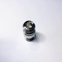 China Brass Plated RF Adapter N Type Female to Female DC-6GHz Gold-Plated PTFE Insulator for sale