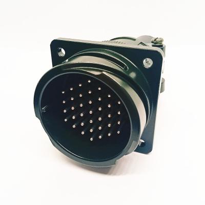 China MIL-DTL-5015 Aviation Plug Circular Connector 37 Pins Plug Connector Ca3100e28-21pB for sale
