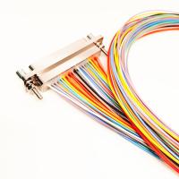 China Micro-D Type Connector J29A-37TJP  37 Pins Plug Connector for sale