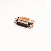 China MDM-25SW1P1 Female Metal Body Micro Rectangular Connector with 9~144 Pins Aviation Jack for sale