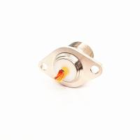 China UHF Female RF Connector with Nickel-plated Brass Body and PTFE Insulator in Welded Type for sale
