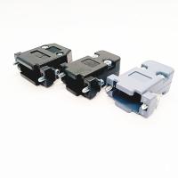 China Micro Rectangular DB Connector Clamps with ABS Material for Cable Protection in DB9/DB15/DB25/DB37 Models for sale