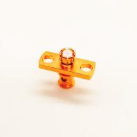 China SMP Female Flange Connector with 50Ω Impedance and DC-18GHz Frequency Range for 3506 Cable for sale
