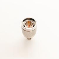 China TNC Male Connector RF Coaxial Connector with Nickel Plated Brass DC-6GHz 75 Ohm for High Frequency Signal Transmission for sale