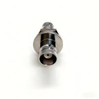 China BNC Female To Female Bulkhead Adapter With Nut Fixed Waterproof Ring  BNC-KKY for sale