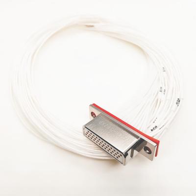 China 36-pin Metal Body Micro-D Connector J14F Series with Wide Temperature Range for Harsh Environments for sale