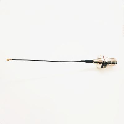 China Gold Plated Brass Female to Female RF Cable Assembly with DC-6G Frequency Range for Antennas and Routers for sale