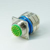 China D38999/J599 Series 32-pin Aviation Plug Connector with 7.5A Single-pin Current 1500V Withstand Voltage and -55℃~+125℃ Working Temperature for sale