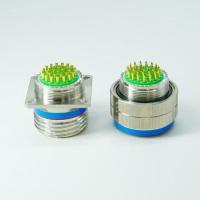 China D38999/J599 Series 32-pin Aviation Plug Connector with 7.5A Single-pin Current 1500V Withstand Voltage and -55℃~+125℃ Working Temperature for sale