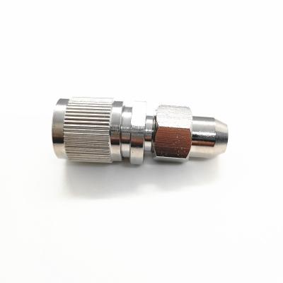 China Industrial Grade Mini UHF SL12 Straight Male Solder Type RF Connector with Nickel-plated Brass and PTFE Insulator for sale