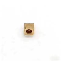 China Gold Plated Brass MCX Connector Surface Mount Female RF Coaxial Connector DC-6GHz for sale