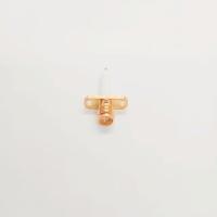 China SMA-KFD150 Gold-Plated Brass RF Coaxial Connector with 2 Holes Flange Mount for PCB and DC-3GHz Frequency Range for sale