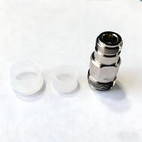 China 4.3-10 Female to N Female RF Adapter 50 ohm Gold-plated Brass for DC-6GHz 5G Communication Equipment for sale