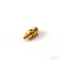 China DC-40GHz Gold Plated Brass RF Adapter 2.92mm Female To SMPM Female RF Connector Adapter for sale