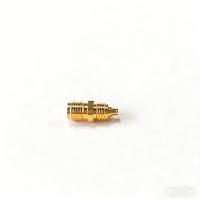 China DC-40GHz Gold Plated Brass RF Adapter 2.92mm Female To SMPM Female RF Connector Adapter for sale