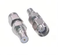 China Brass Body SMA Female to QMA Female RF Adapter with PTFE Insulator for DC-6GHz Drone Antenna Connector for sale