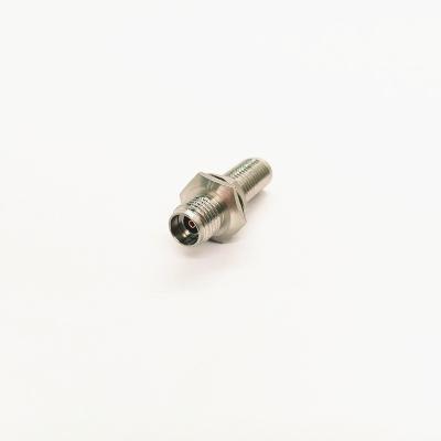 China Stainless Steel 2.92mm RF Adapter DC-40GHz Female to Female for 5G/6G Millimeter Wave Communication Testing for sale