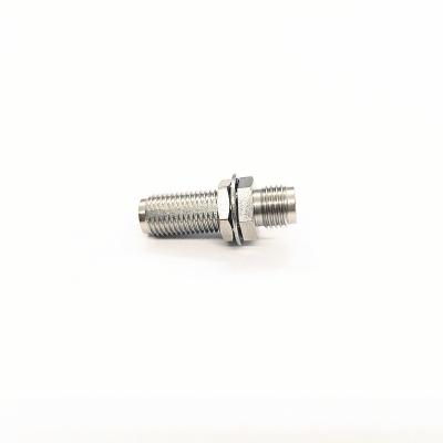 China Stainless Steel DC-18GHz SMA Female to Female RF Adapter for High-Performance Wireless Communication for sale