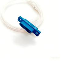 China High Reliability J30-21TJ Connector 21 Pin Micro D Wire Harness For Aerospace Applications for sale